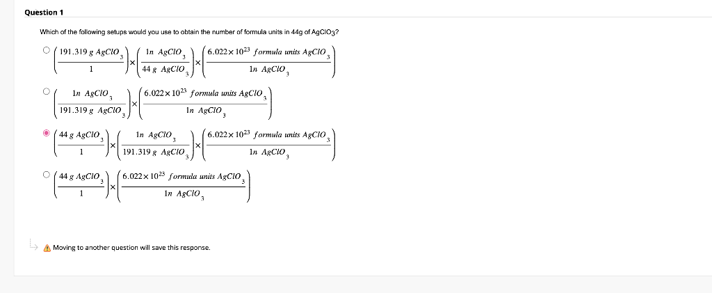 Solved Which of the following setups would you use to obtain | Chegg.com