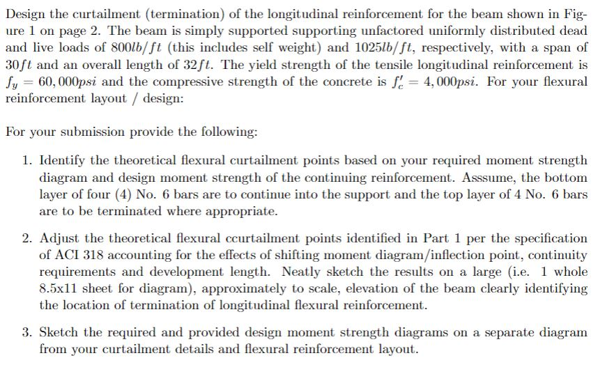 Design the curtailment (termination of the | Chegg.com