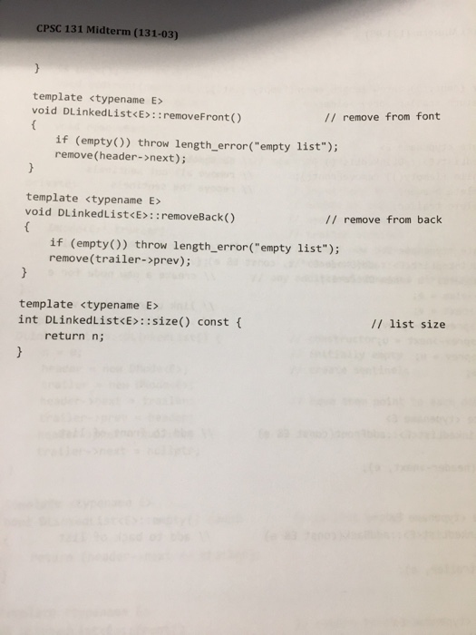 Solved v. 15 points) implementing data structure operations | Chegg.com