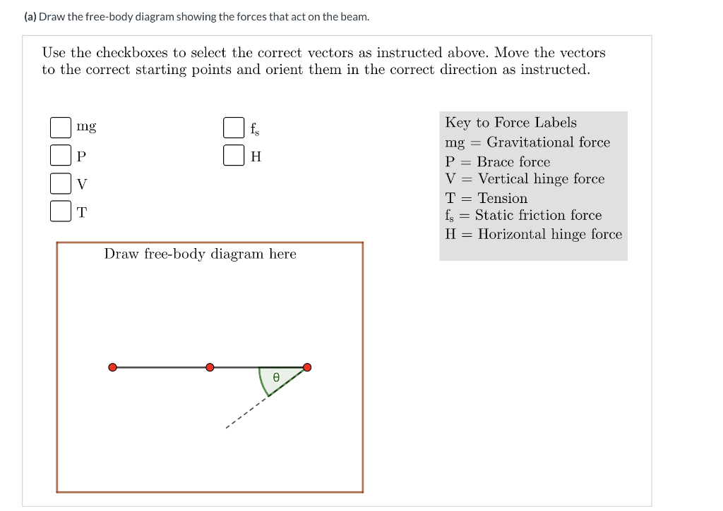 Solved The drawing shows a uniform horizontal beam attached | Chegg.com