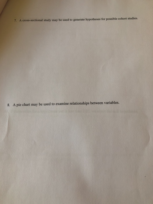 Solved Please answer true or false. If false, please explain | Chegg.com