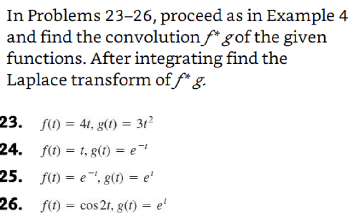 Solved In Problems 23–26, proceed as in Example 4 and find | Chegg.com