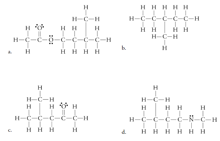 Solved Write line drawings to represent the Lewis structures | Chegg.com