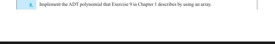 Solved 1. Analyze the following problem: Carrano 2013, | Chegg.com
