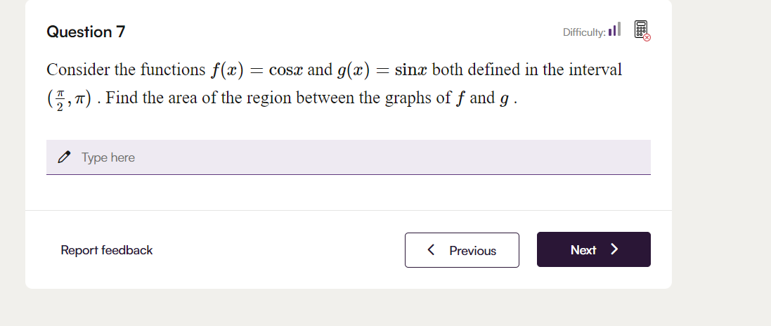 Solved Consider the functions f(x)=cosx and g(x)=sinx both | Chegg.com