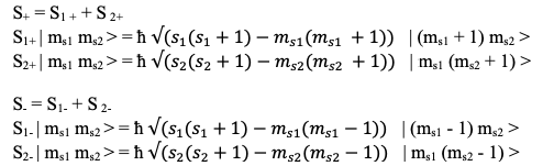 Solved Consider two spin-half particles: s1 = ½ and s2 = ½ . | Chegg.com