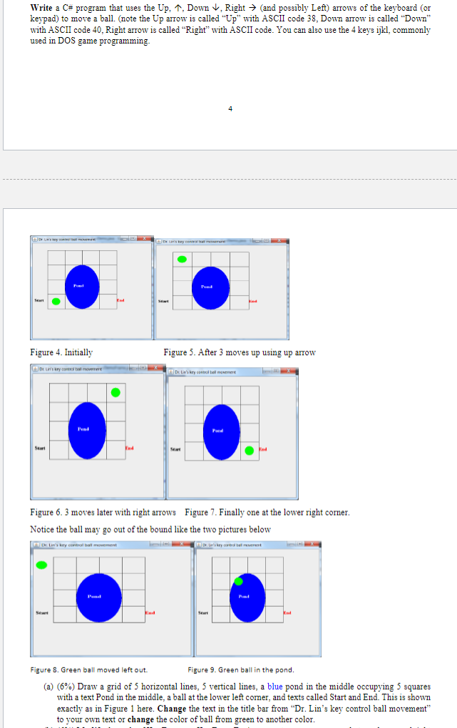 Solved Write a C# program that uses the Up. 1. Down V. Right | Chegg.com