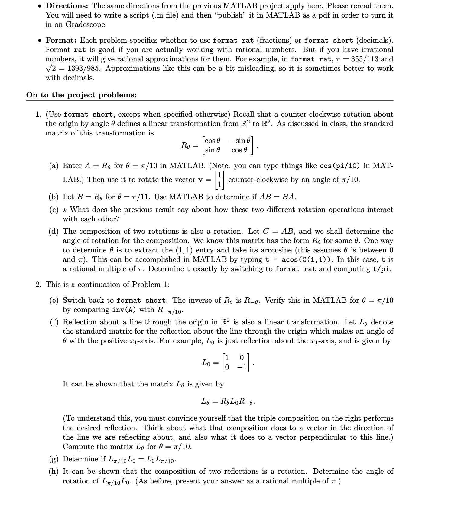 Solved - Directions: The same directions from the previous | Chegg.com