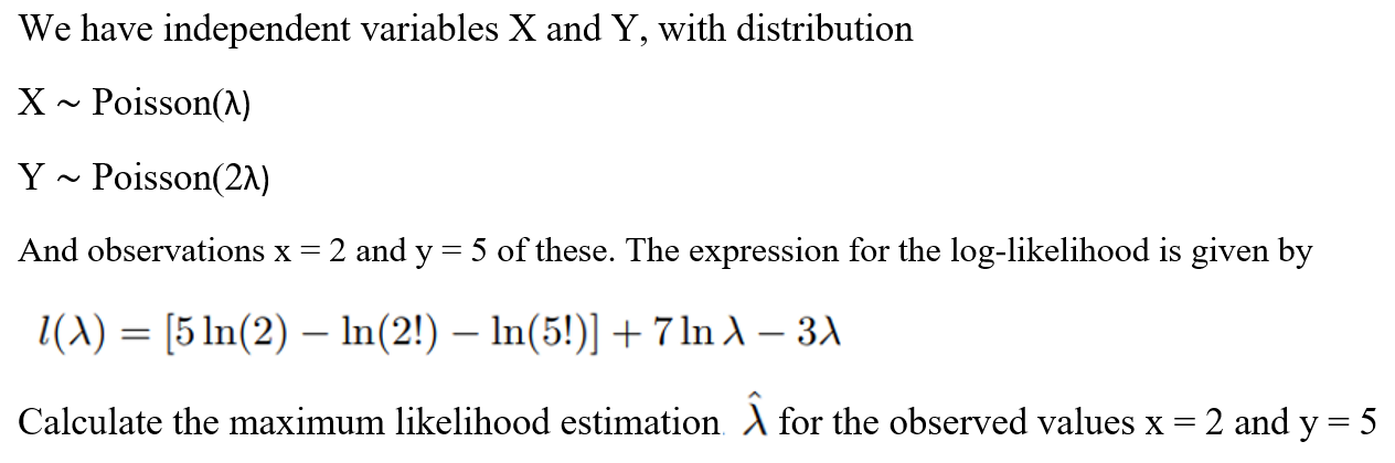 Solved We have independent variables X and Y, with | Chegg.com