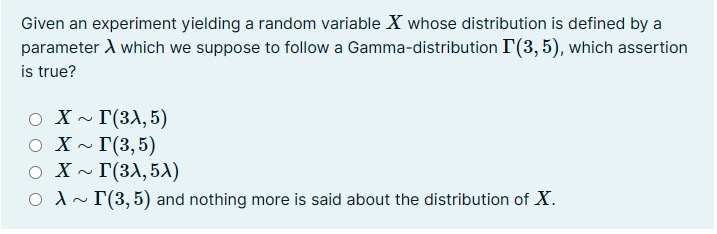 Solved Given an experiment yielding a random variable x | Chegg.com