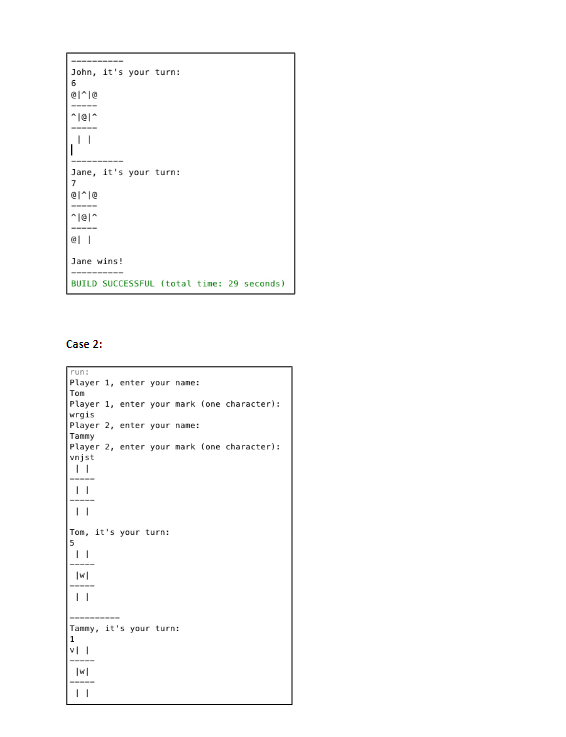 TASK This task builds on the tic-tac-toe lab from | Chegg.com