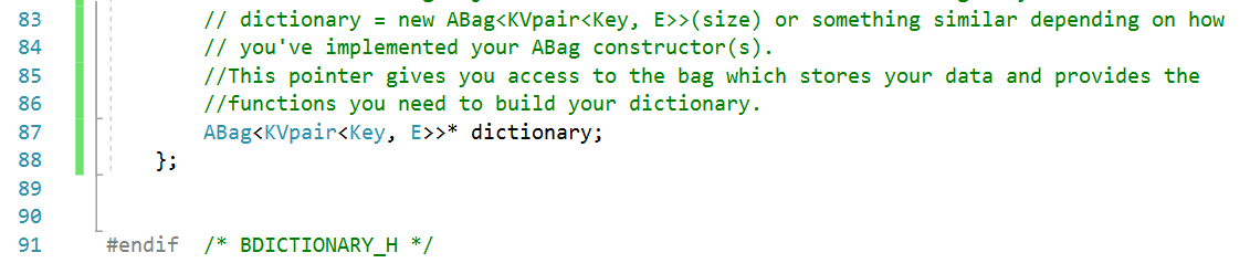 Solved Programming Assignment 1 - Bag-based Dictionary | Chegg.com