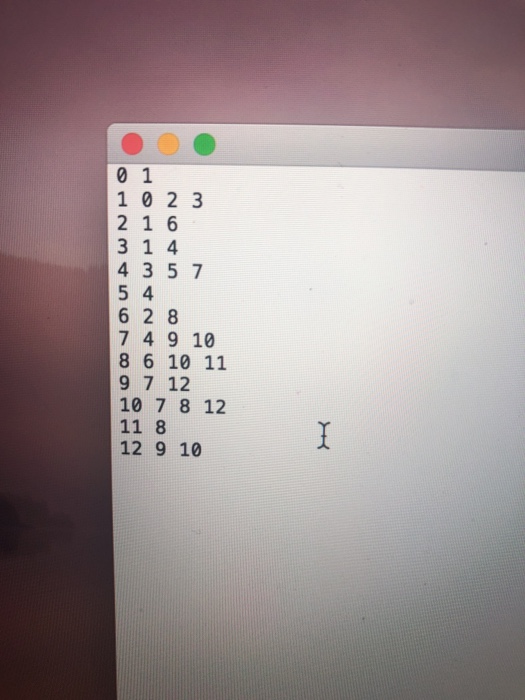 Solved Assuming Reading A Txt File Full Of Integers Like