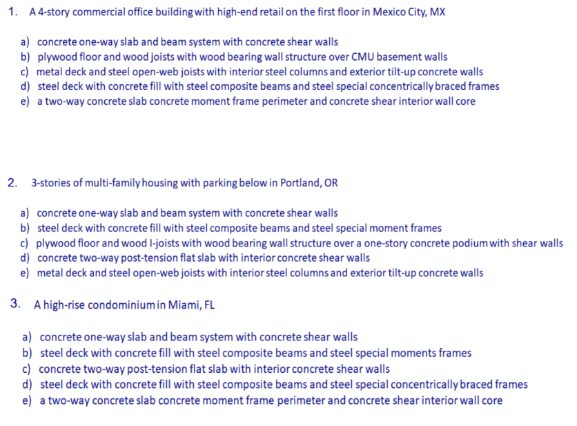 1. A 4-story commercial office building with high-end | Chegg.com