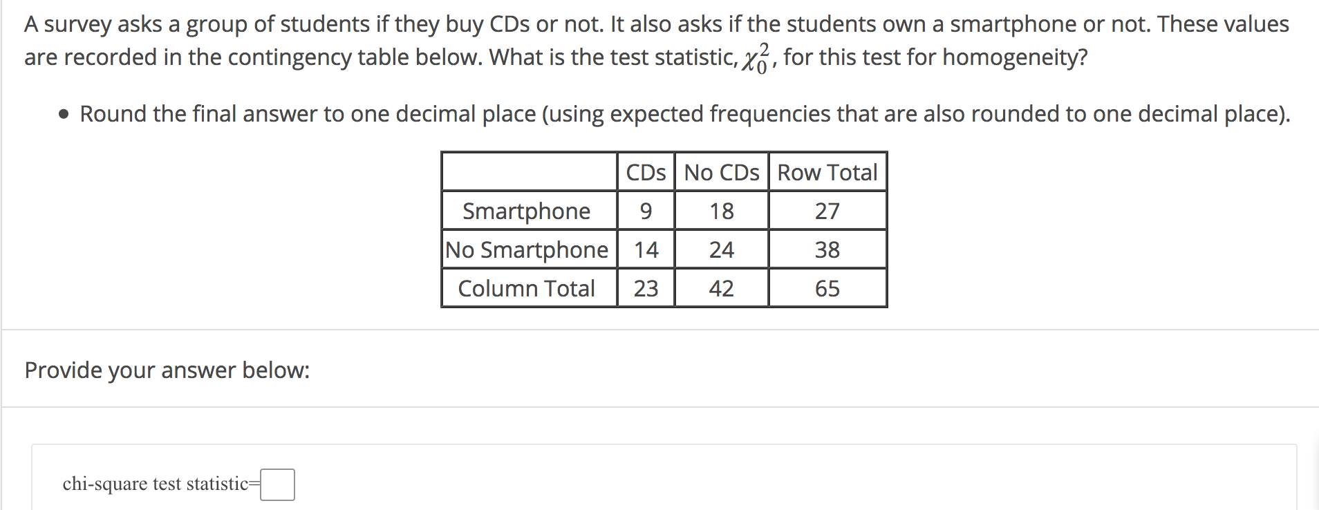 Solved A survey asks a group of students if they buy CDs or | Chegg.com
