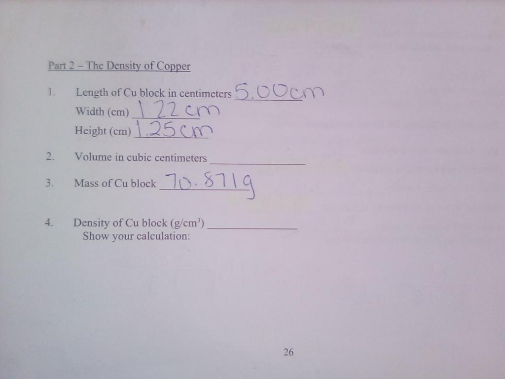 Solved Part 1 - The Accuracy and Precision of Beakers vs. | Chegg.com