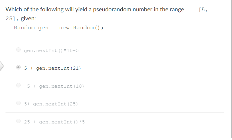 Solved Which of the following will yield a pseudorandom | Chegg.com