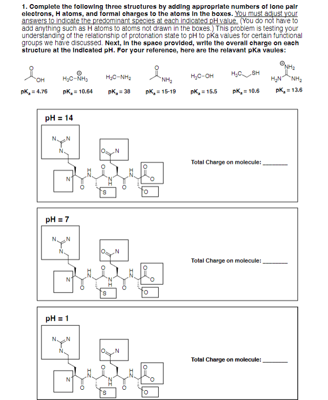 Solved Complete the following three structures by adding | Chegg.com