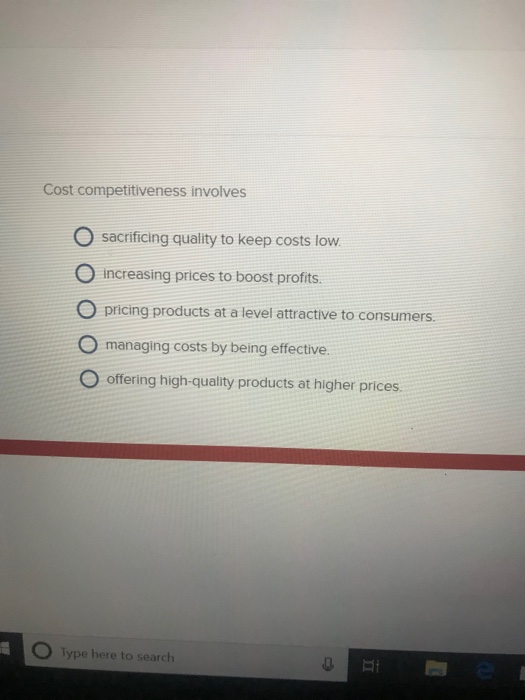 Solved Which of the following is a major component of an | Chegg.com