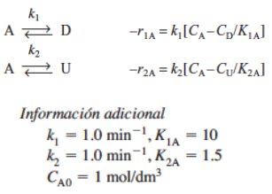 Solved 1.1 Plot the conversion and concentrations of A, D, | Chegg.com