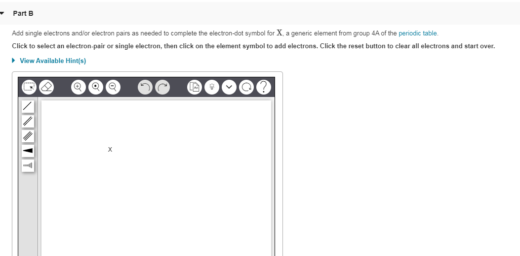 Solved Part B Add single electrons and/or electron pairs as | Chegg.com Solved Part B Add single electrons and/or electron pairs as | Chegg.com