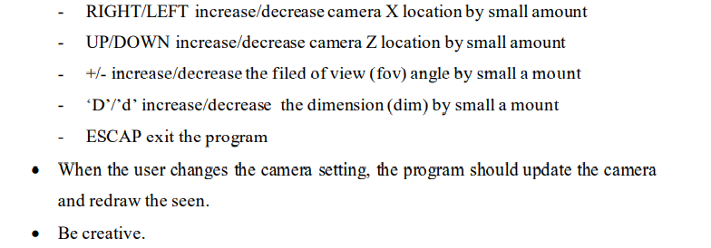 Solved Computer Graphics 14012501-3 2nd Semester 1443 | Chegg.com