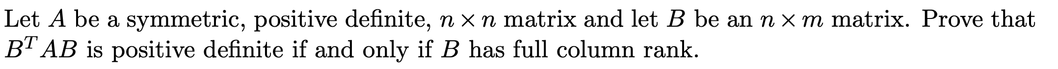 Solved Let A be a symmetric, positive definite, nxn matrix | Chegg.com