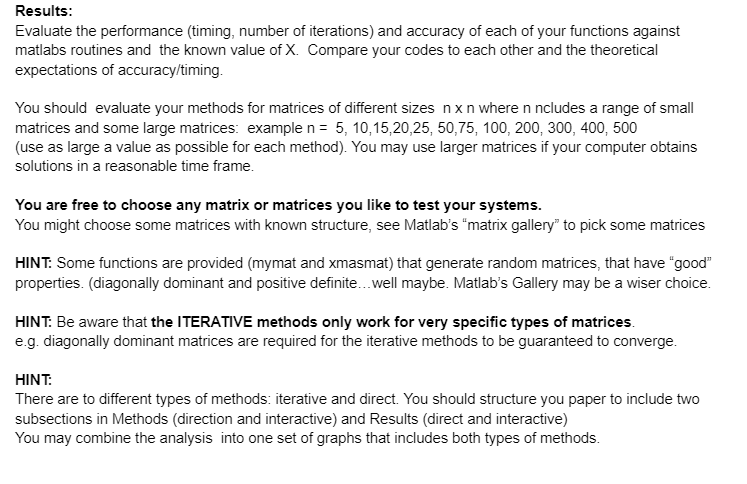 Solved Please help using MATLAB. Main concern is using | Chegg.com