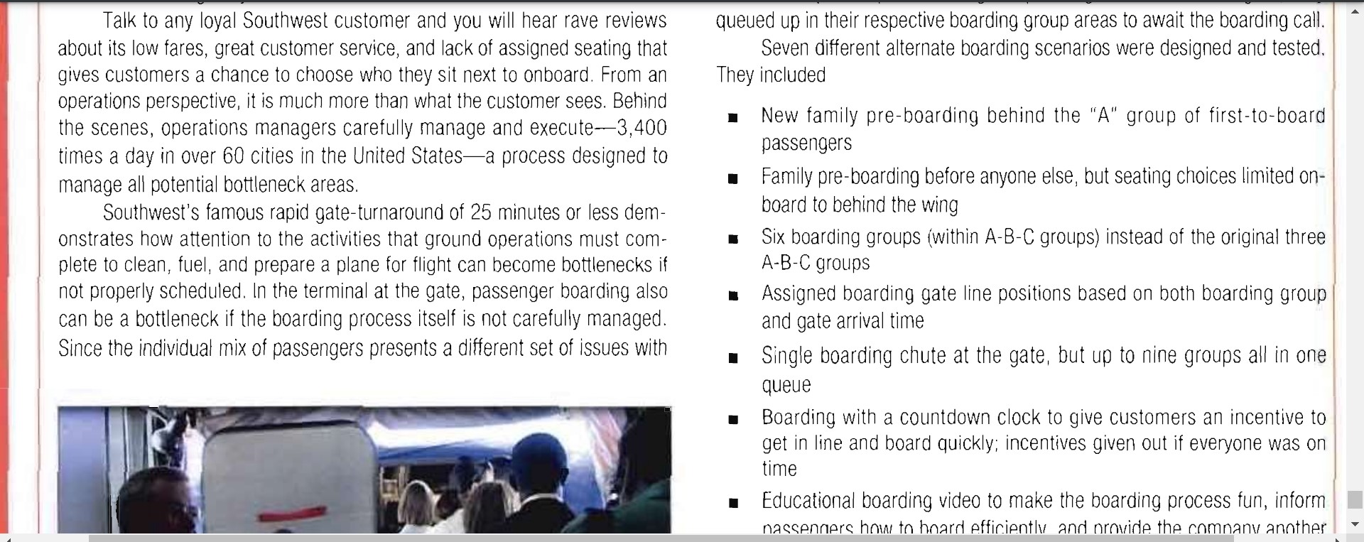 Solved Constraint Management at Southwest | Chegg.com