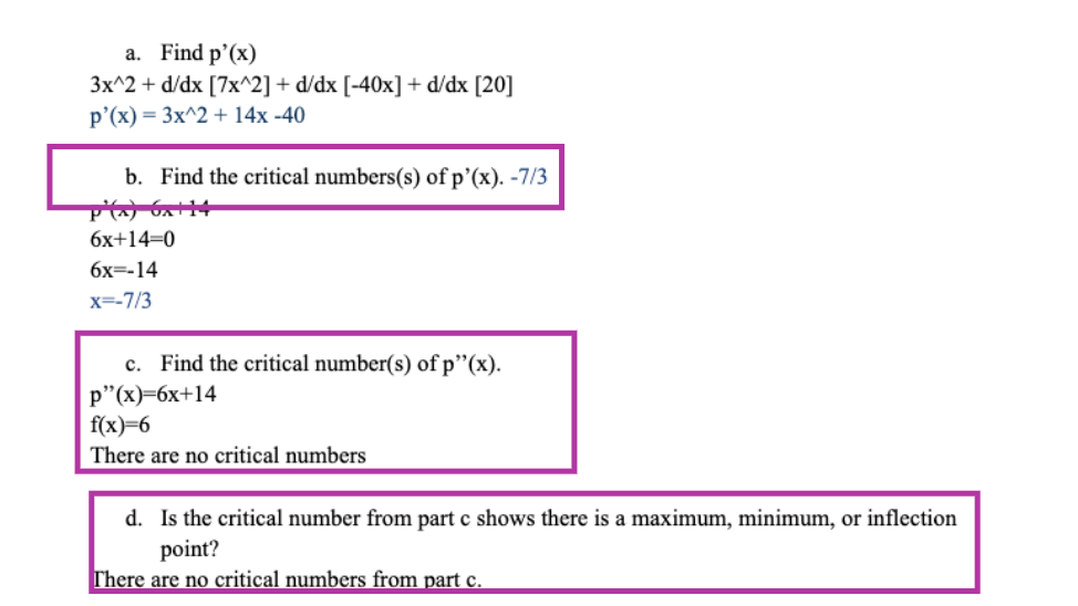 Solved a. Find p′(x) | Chegg.com