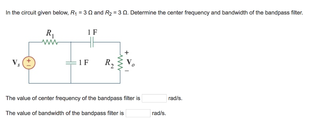 Solved In the circuit given below, R1-3 Ω and R2-3 Ω. | Chegg.com