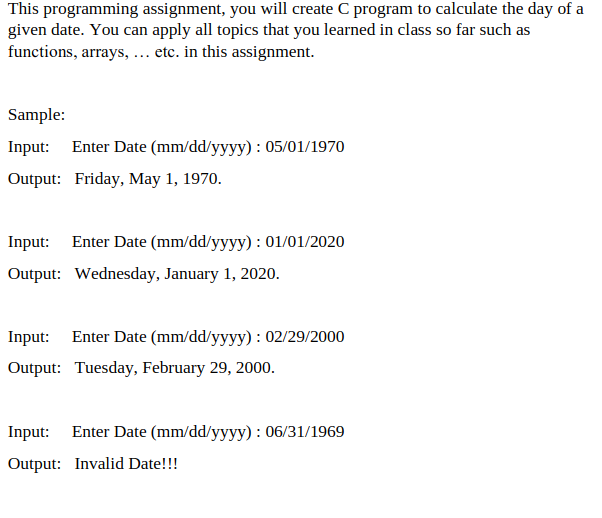 Solved This programming assignment, you will create C | Chegg.com