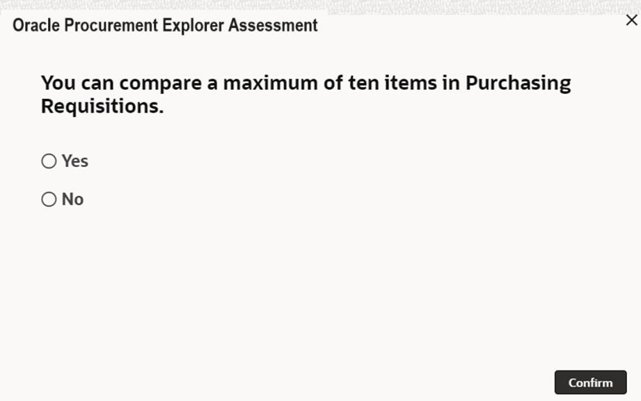 Solved Oracle Procurement Explorer Assessmentyou Can Compare