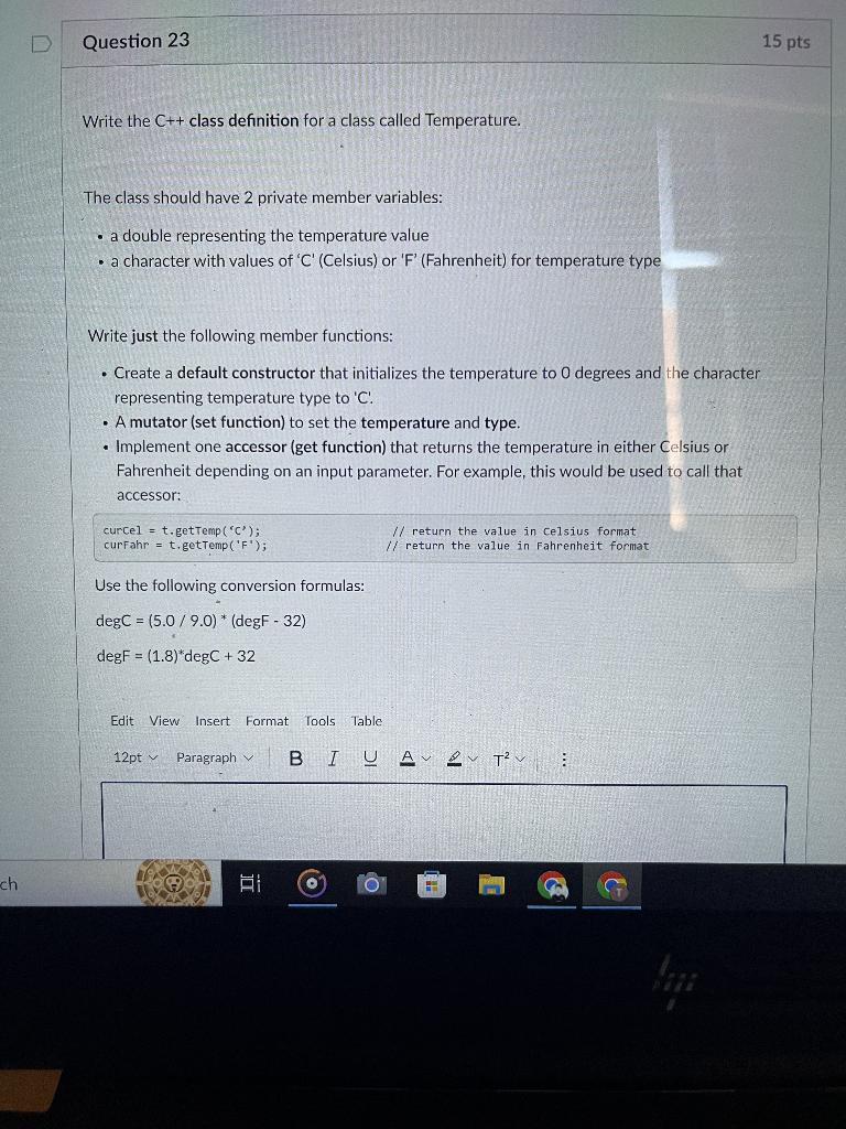Solved Please, need the answer to this asap. It's for a | Chegg.com