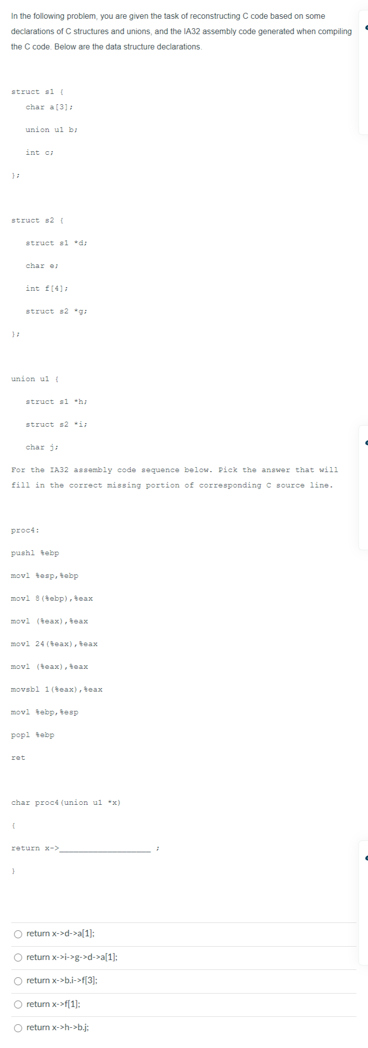 In the following problem, you are given the task of | Chegg.com