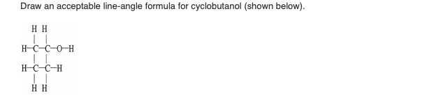 Solved Draw an acceptable line-angle formula for | Chegg.com
