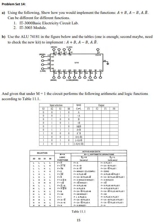 Solved Problem Set 12: a) Use JK Flip-Flops to construct a | Chegg.com