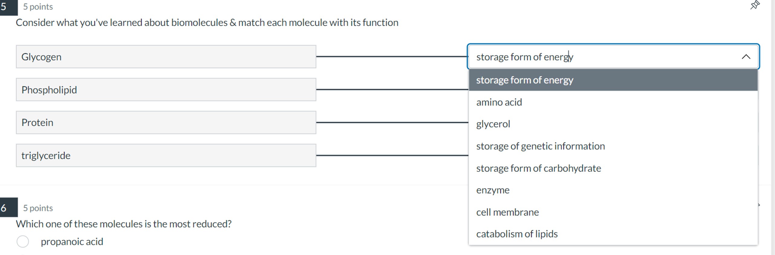 Solved Consider what you've learned about biomolecules & | Chegg.com