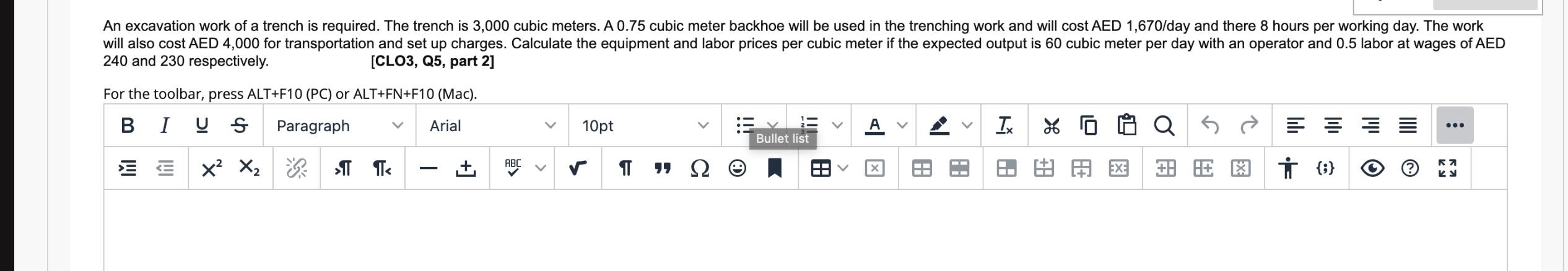 Solved 240 and 230 respectively. [CLO3, Q5, part 2] | Chegg.com