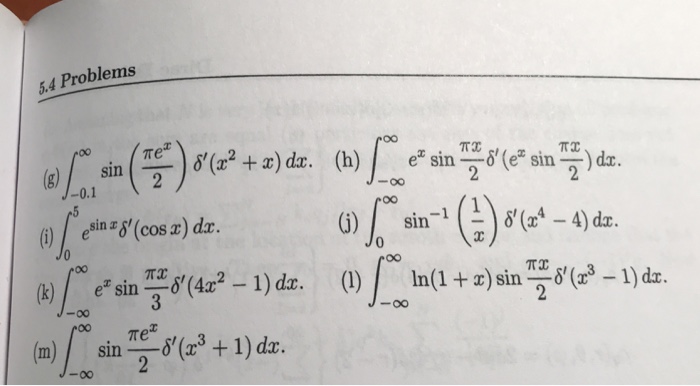 Solved Evaluate the following integrals: (All | Chegg.com