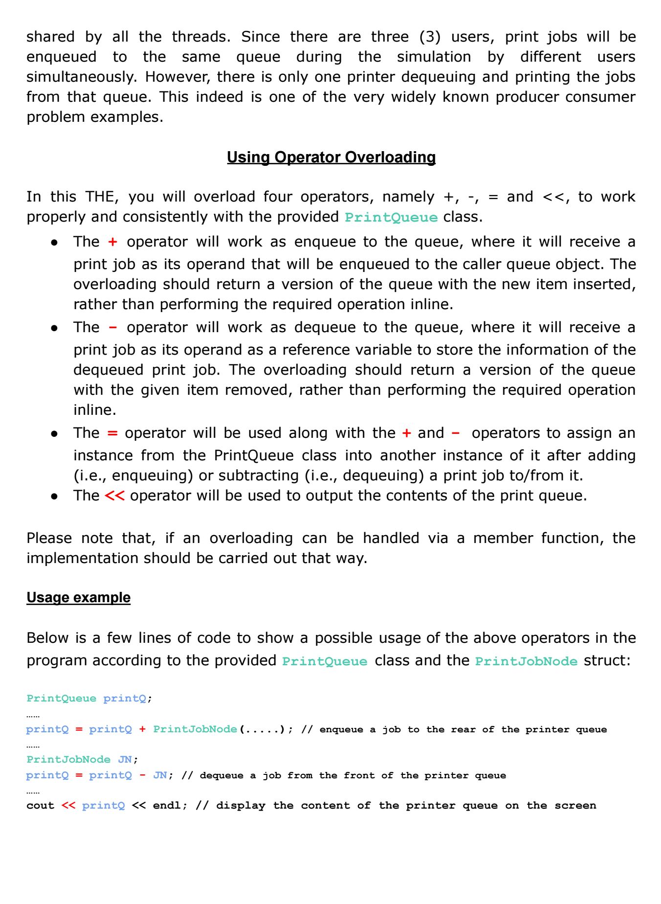 Solved In this take-home exam ( THE), you are asked to write | Chegg.com