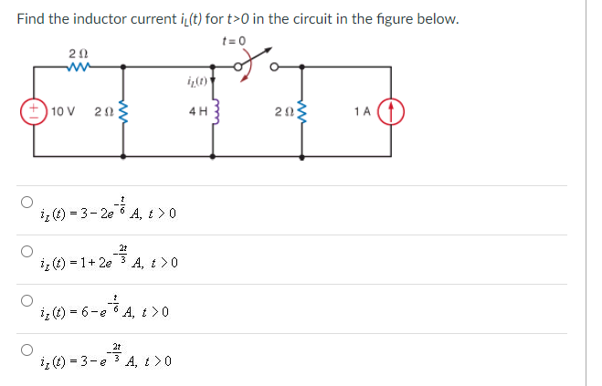 Solved In the circuit in the figure below, the switch, which | Chegg.com