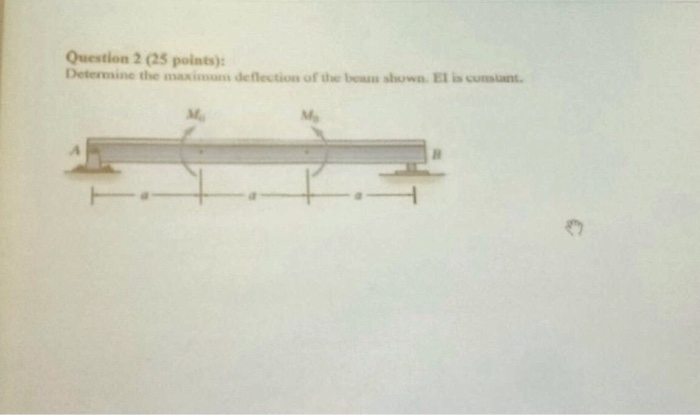 Solved Question 2 (25 points) Determine the maximum | Chegg.com Solved Question 2 (25 points) Determine the maximum | Chegg.com