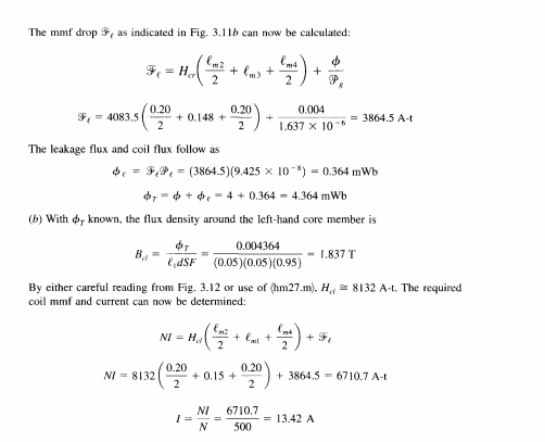 Solved Rework the following Example with the air gap | Chegg.com