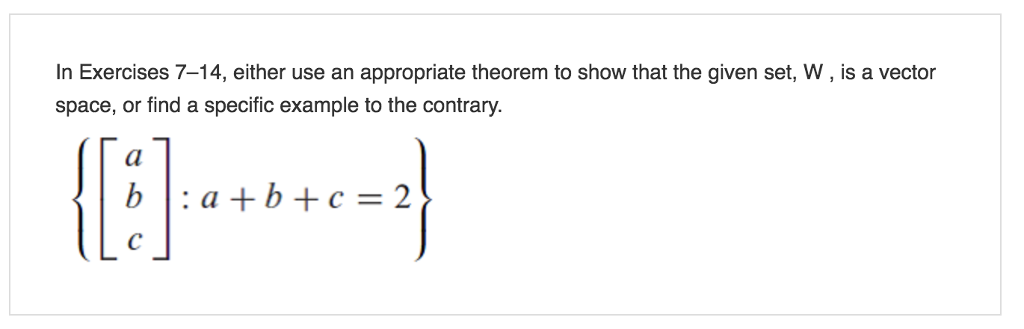 Solved In Exercises 7-14, either use an appropriate theorem | Chegg.com