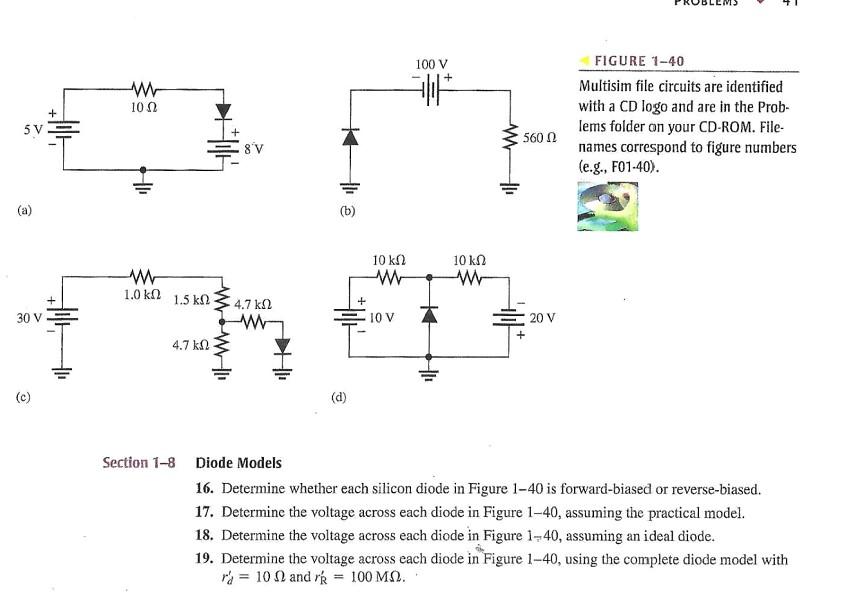 Solved Multisim file circuits are identified with a CD logo | Chegg.com