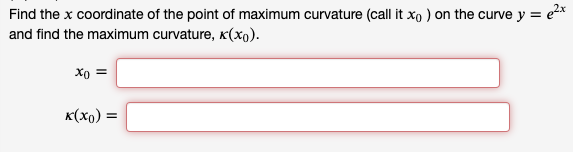Solved Find the 𝑥x coordinate of the point of | Chegg.com