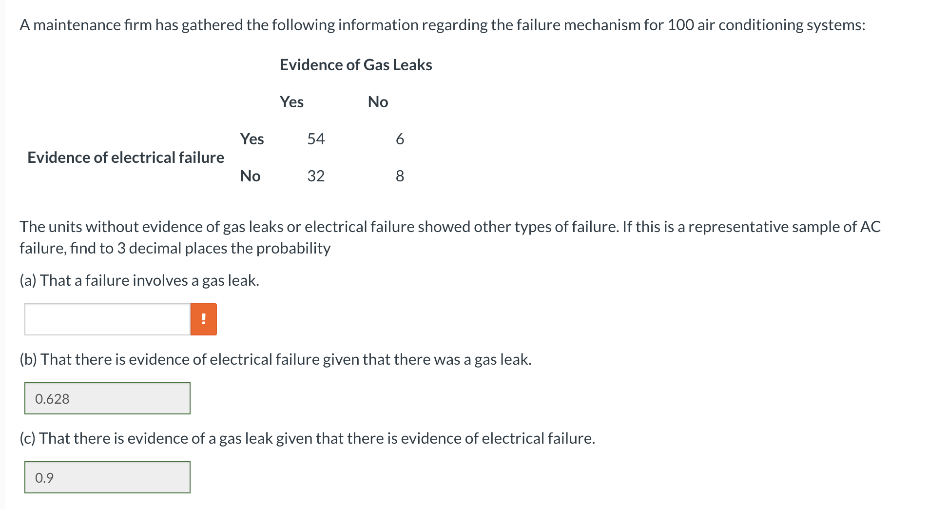 Solve the missing parts | Chegg.com