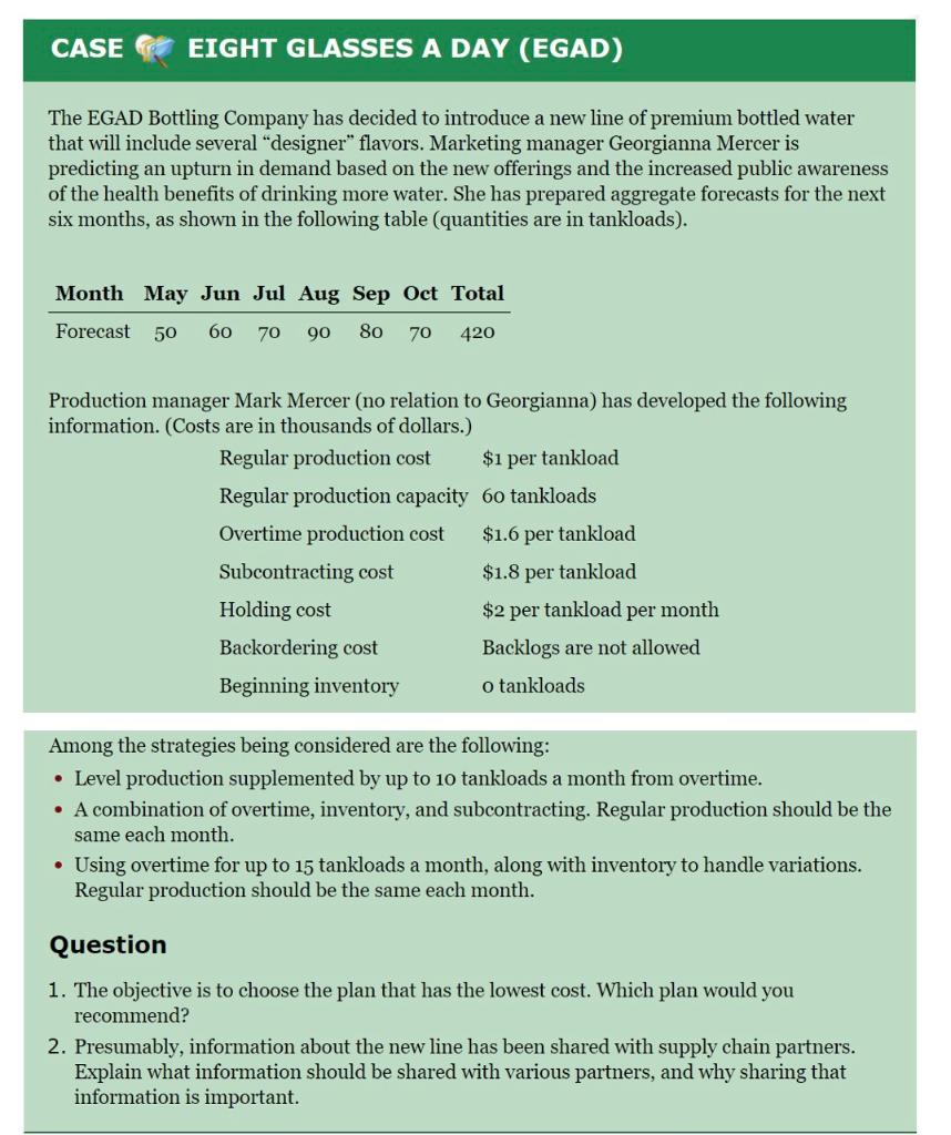 Solved Solve the following problems. Please use excel and | Chegg.com