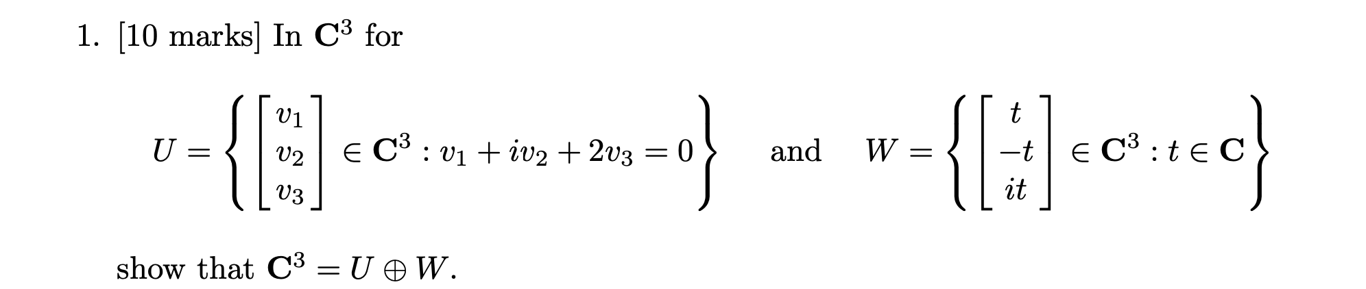 Solved 1. [10 marks ] In C3 for | Chegg.com